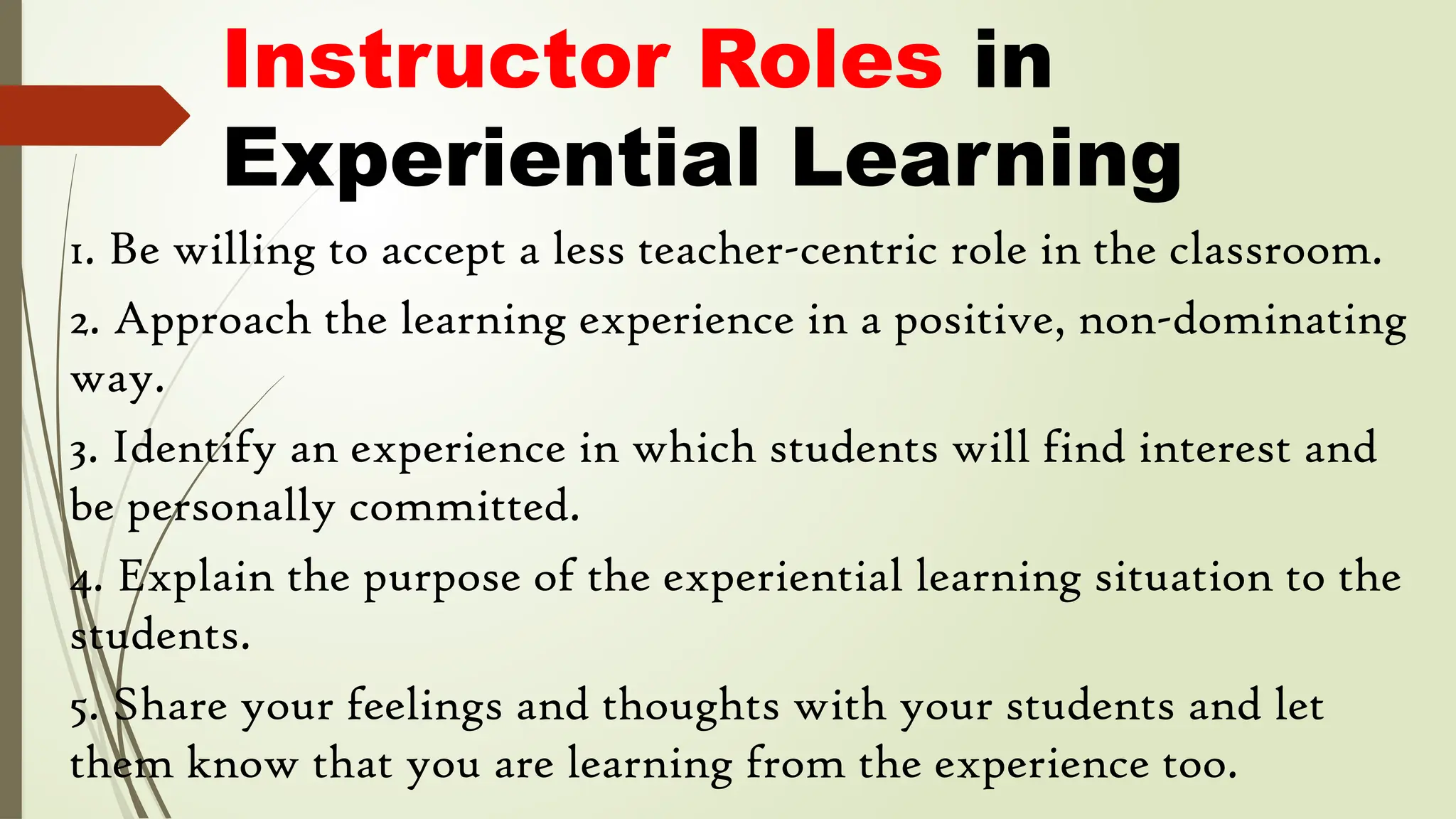 Experiential Learning Integrativeeeepptx | PPTX