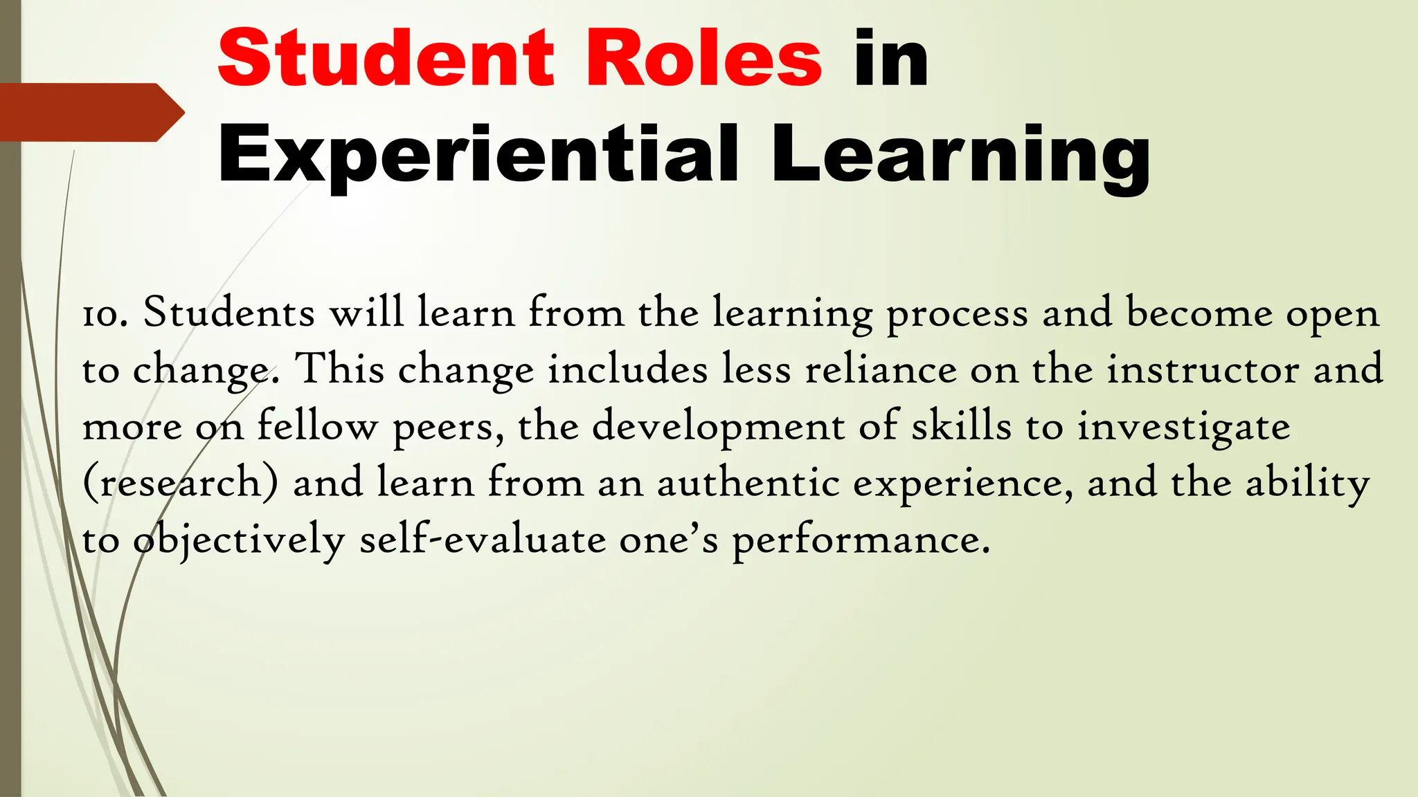 Experiential Learning Integrativeeeepptx | PPTX