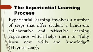 Experiential Learning Integrativeeeepptx | PPTX