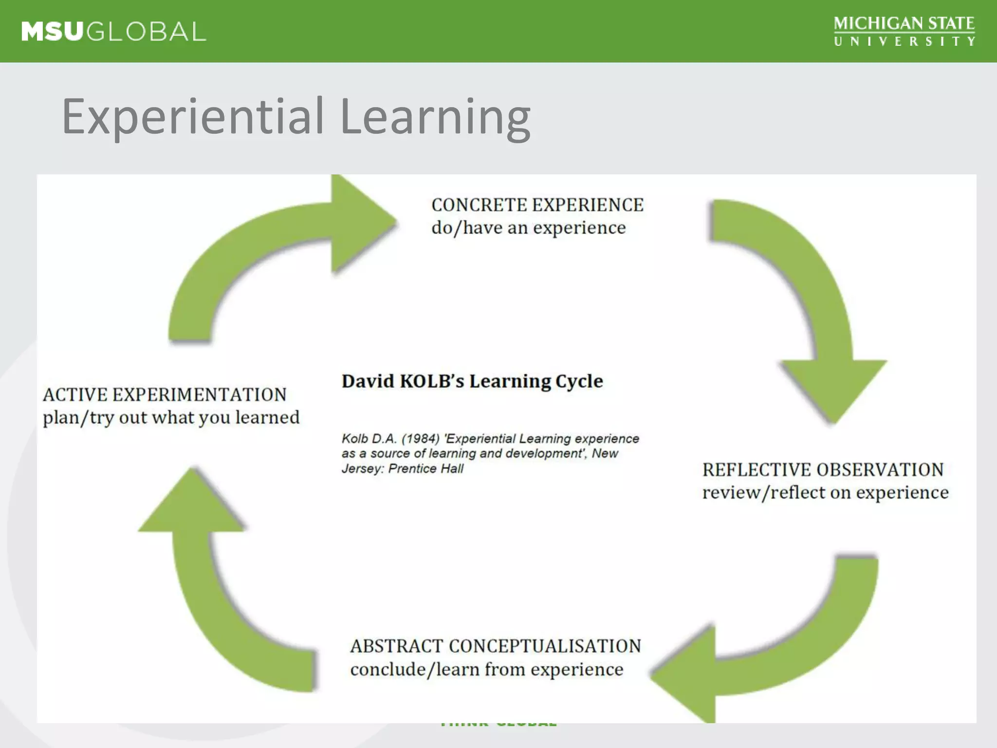 Experiential learning assessment using v logs & digital storytelling | PPT