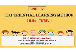 Experiential learning method | PPT