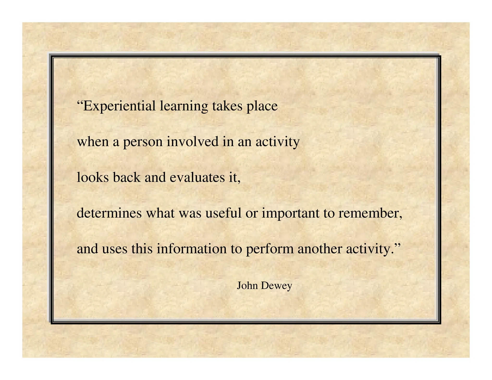 Experiential Learning for cbse students for nep 2020 | PDF