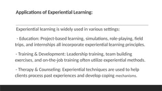 Experiential Learning Theory.pptxdddddws | PPT