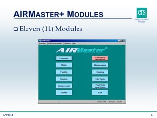 Experiential perspectives of air master+ for industrial compressed air ...