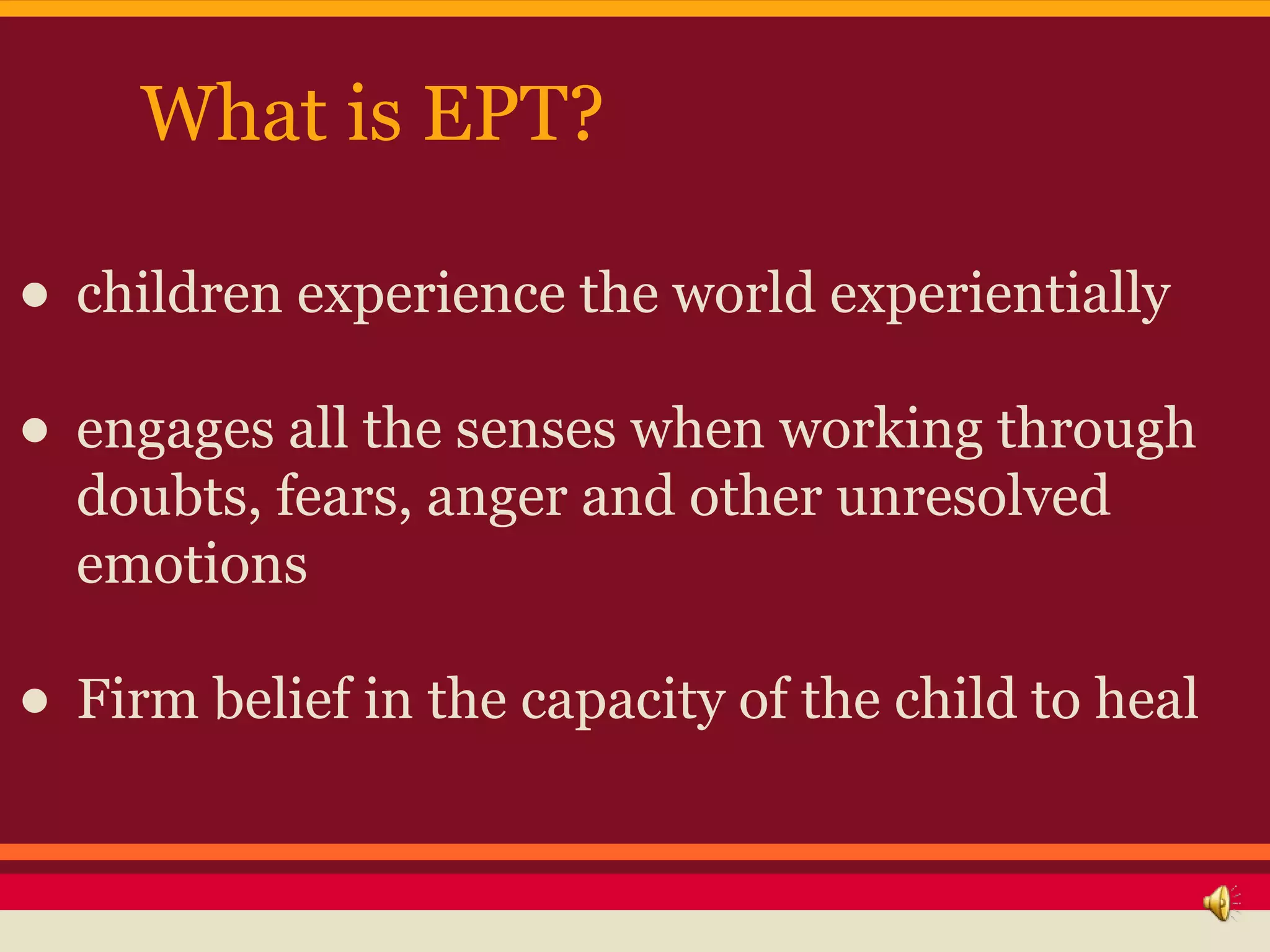 Experiential play therapy | PPT