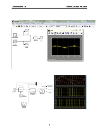 ANALOG COMMUNICATION SYSTEMS Amplitude Modulation using Multisim | PDF