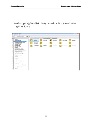 ANALOG COMMUNICATION SYSTEMS Amplitude Modulation using Multisim | PDF