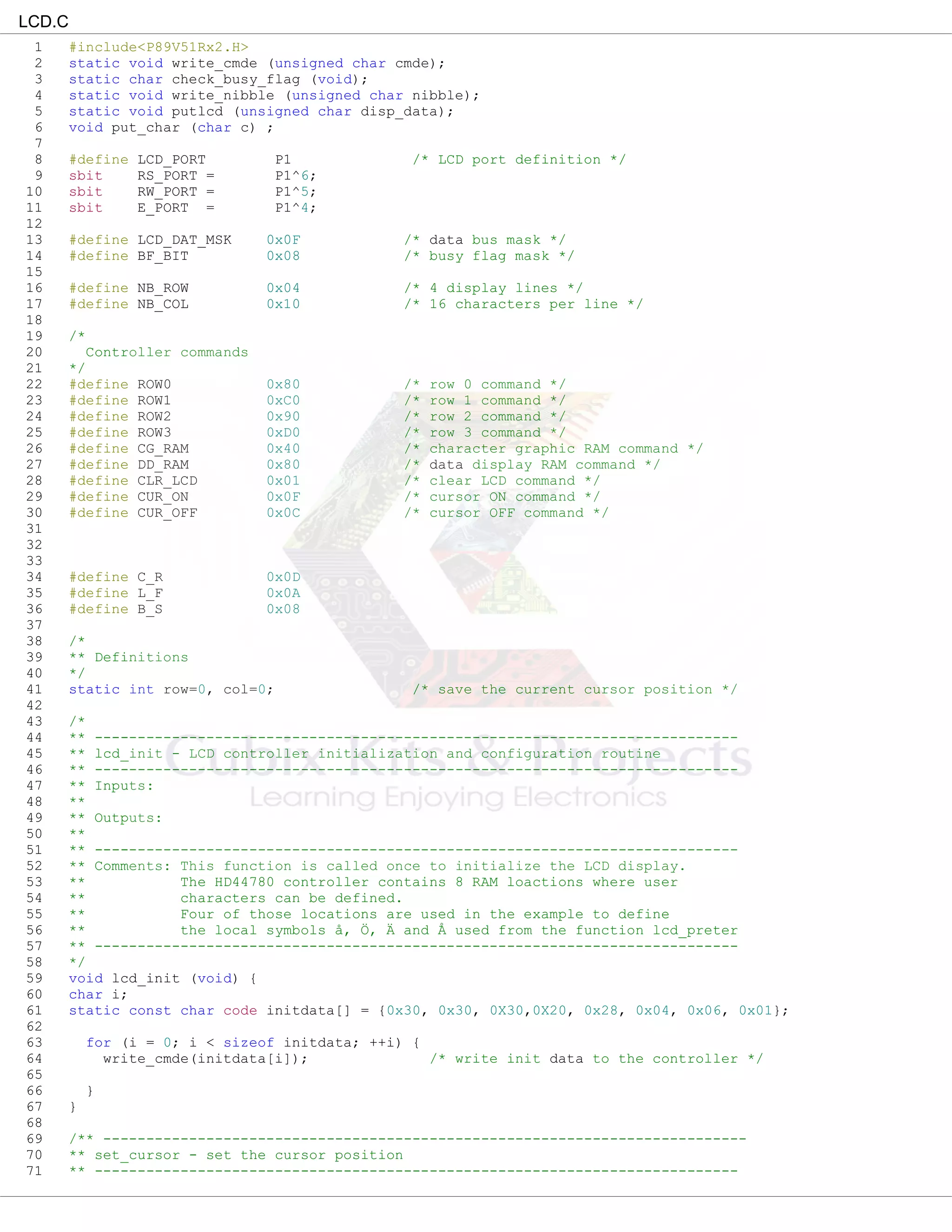 Experiment 16 x2 parallel lcd | PDF