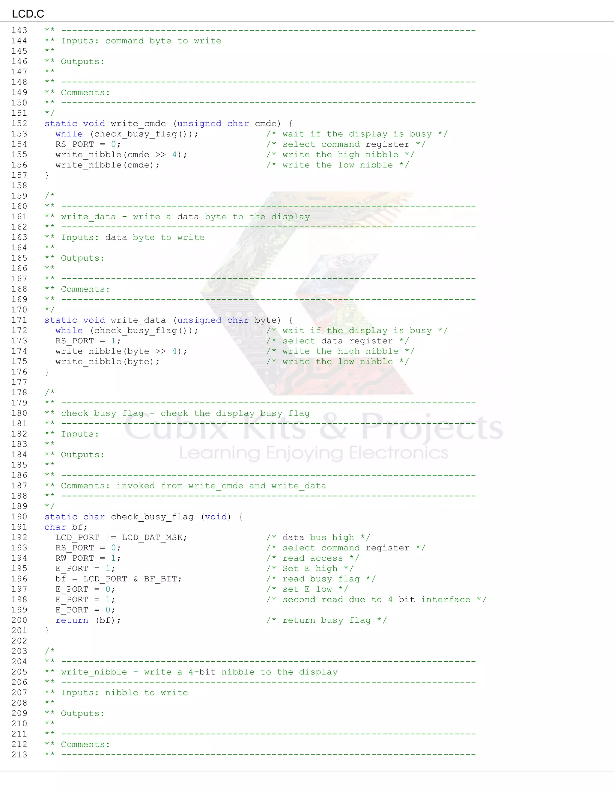 Experiment 16 x2 parallel lcd | PDF