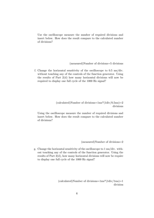 Experiment reportexample | PDF