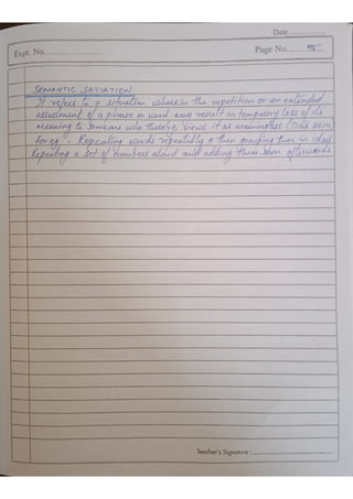 Experiment - Task Characteristics and Semantic Memory | PDF