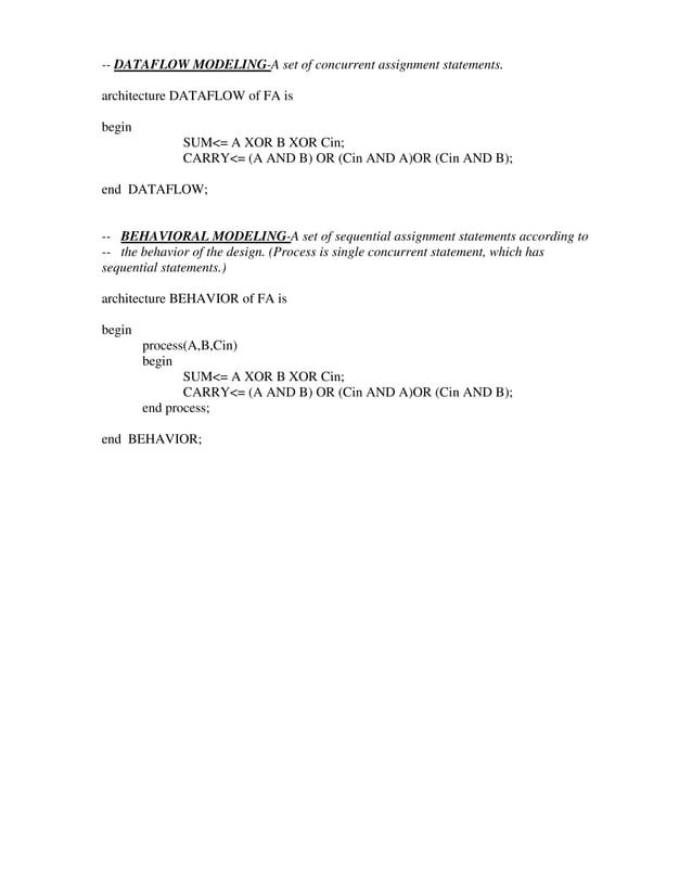 Experiment write-vhdl-code-for-realize-all-logic-gates | PDF