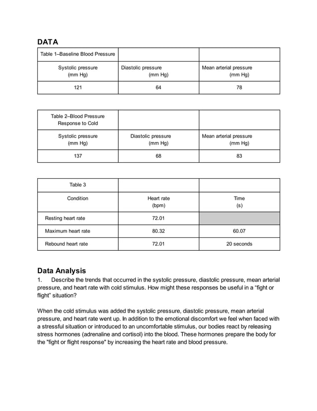 Experiment 1 and 2 | PDF