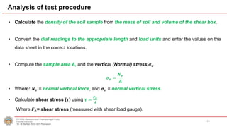 Experiment 1 Direct Shear Test.pdf(Geotechnical engineering) | PDF
