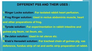 Experiment 1 Introduction to In-Vitro pharmacology and physiological ...