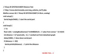 Experiment 1 (Sharp Infrared Sensors).pptx