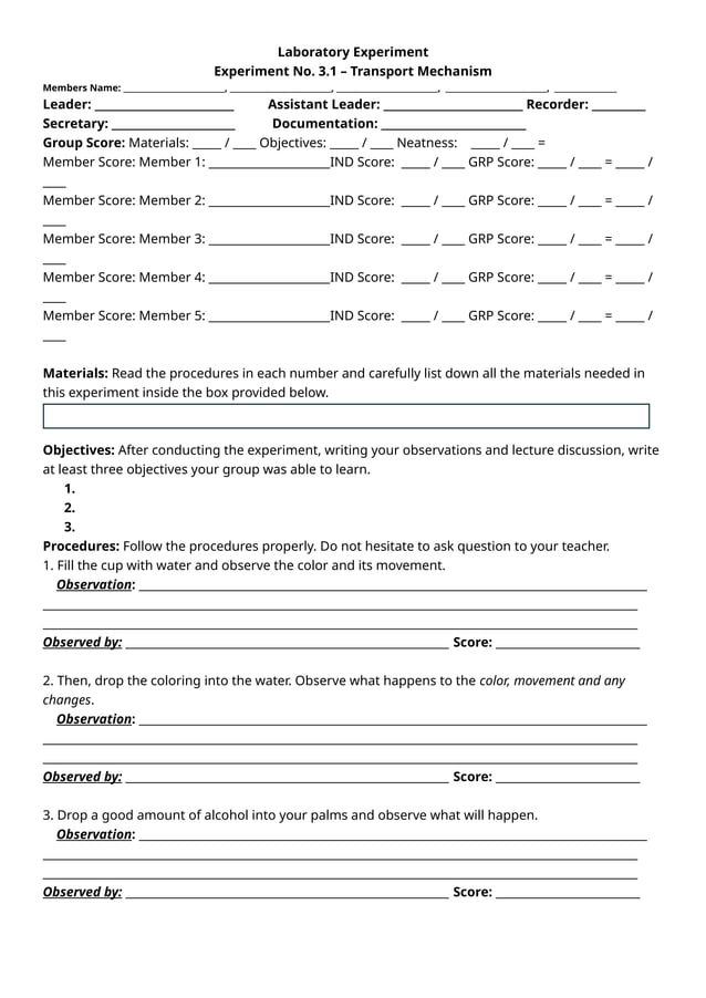 Experiment 3.1 - Transport Mechanism Fin.docx