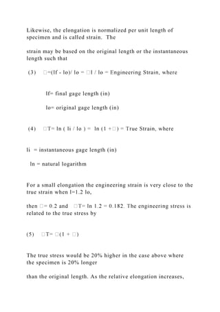Experiment 4 - Testing of Materials in Tension Object .docx