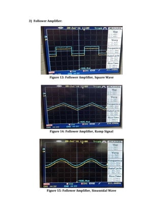 Instrumentation Lab. Experiment #4 Report: Op-Amps: Integrator ...