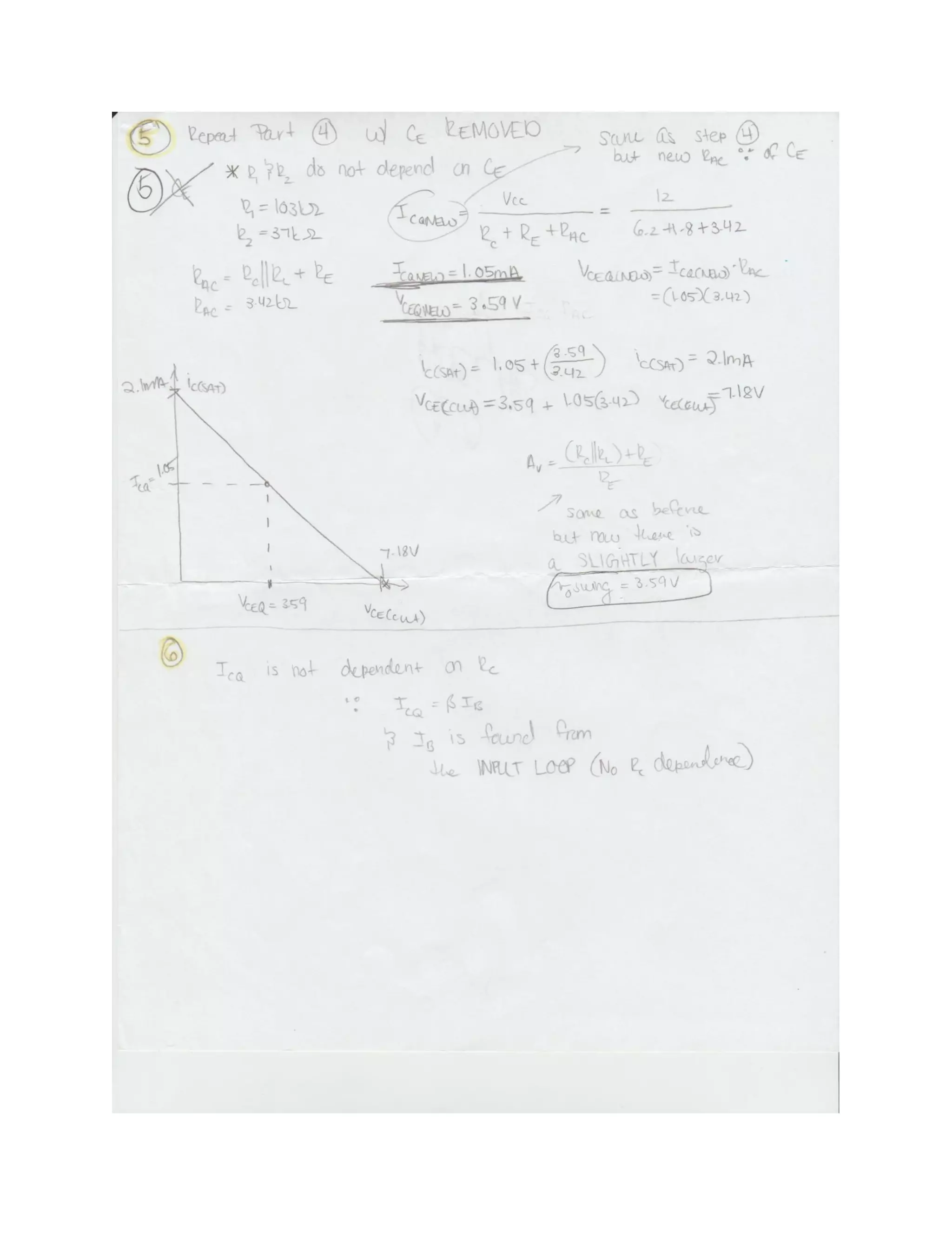 Experiment 4, Transistor AC Amplifiers | PDF