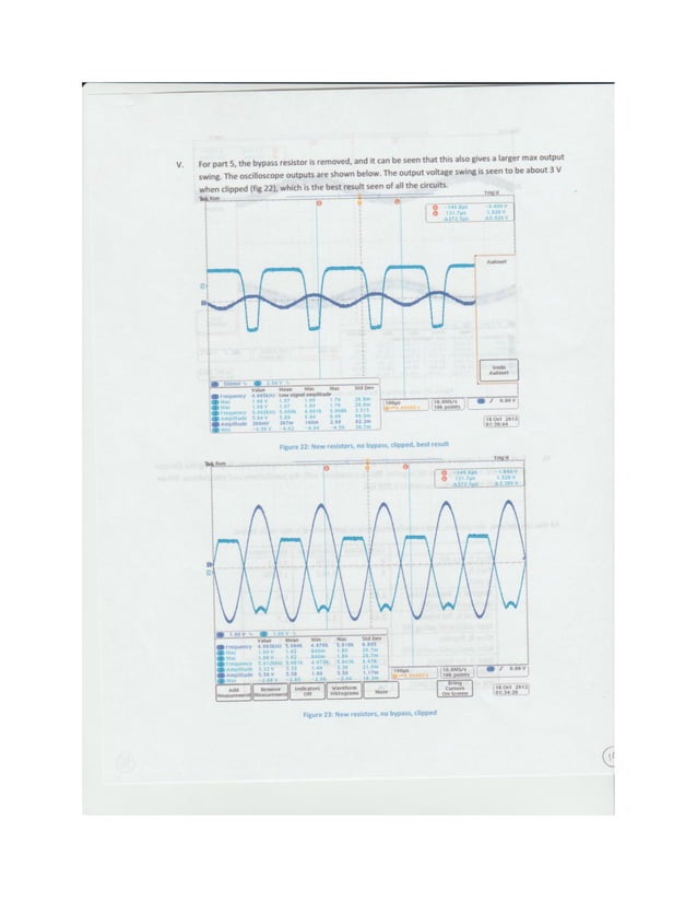 Experiment 4, Transistor AC Amplifiers | PDF