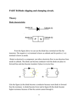 Diode Applications Experiment 5 | DOCX