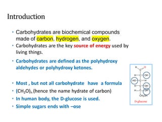 EXPERIMENT 5 - CARBOHYDRATES.pptx