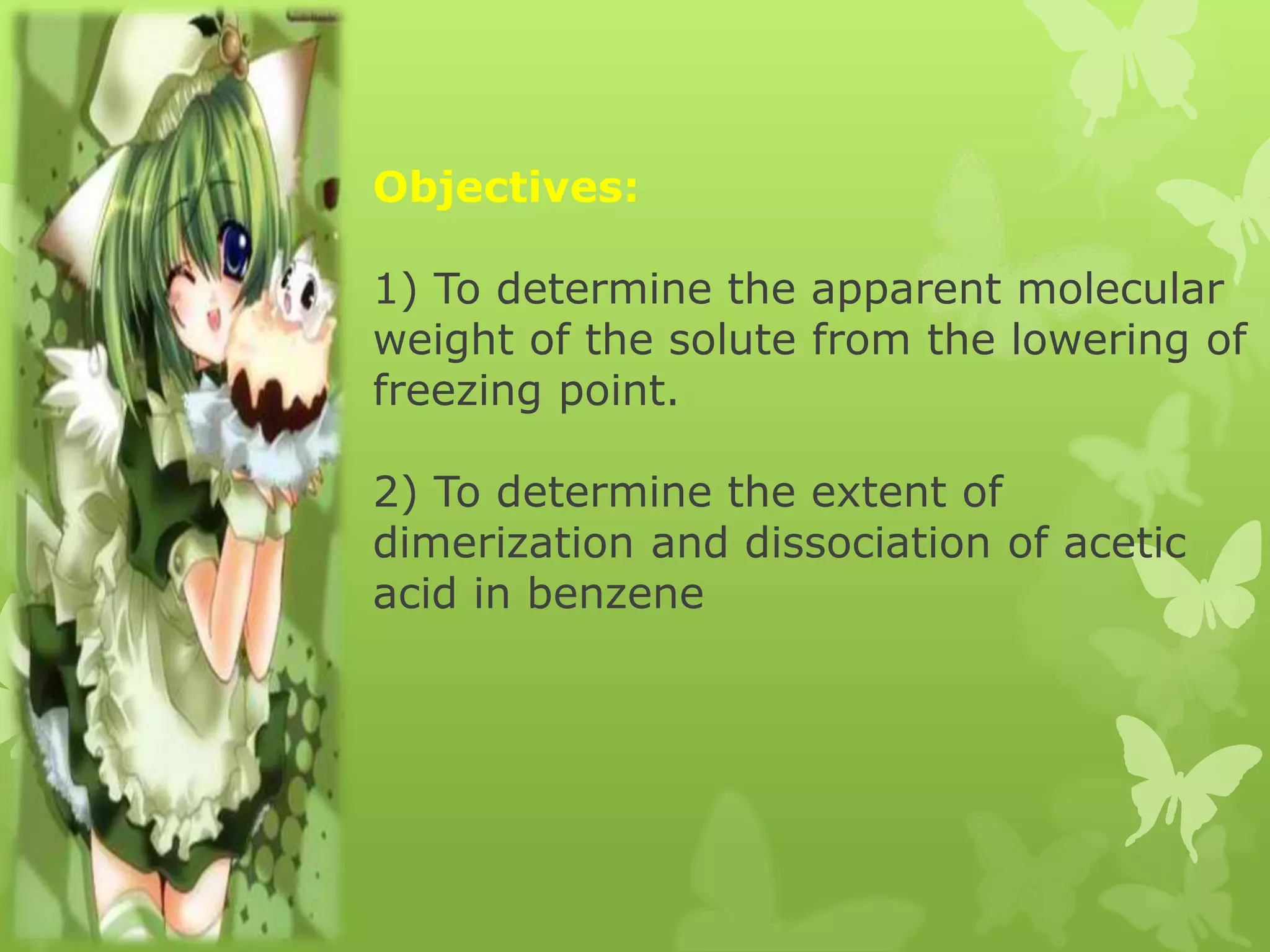 Experiment 9: Molecular Weight Determination using Freezing Point ...