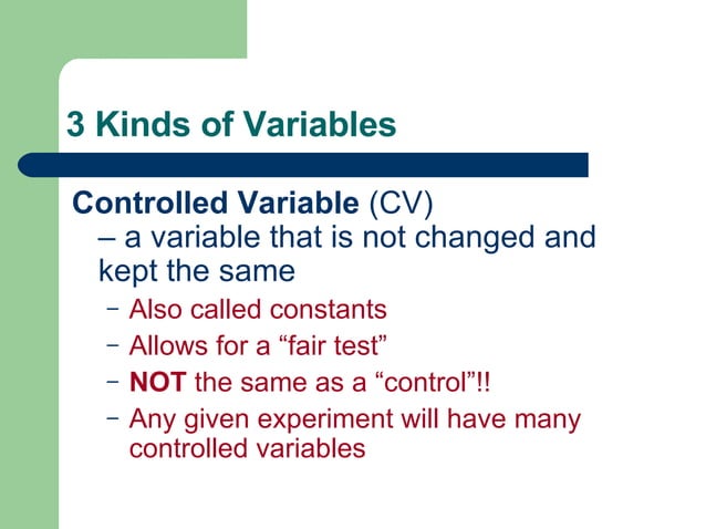 Experimental Design | PPT