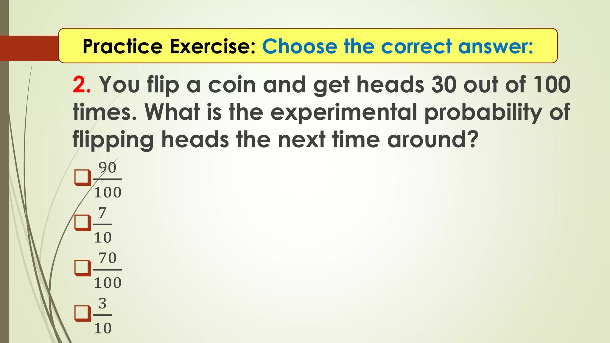 Experimental probability-theoretical-probability | PDF