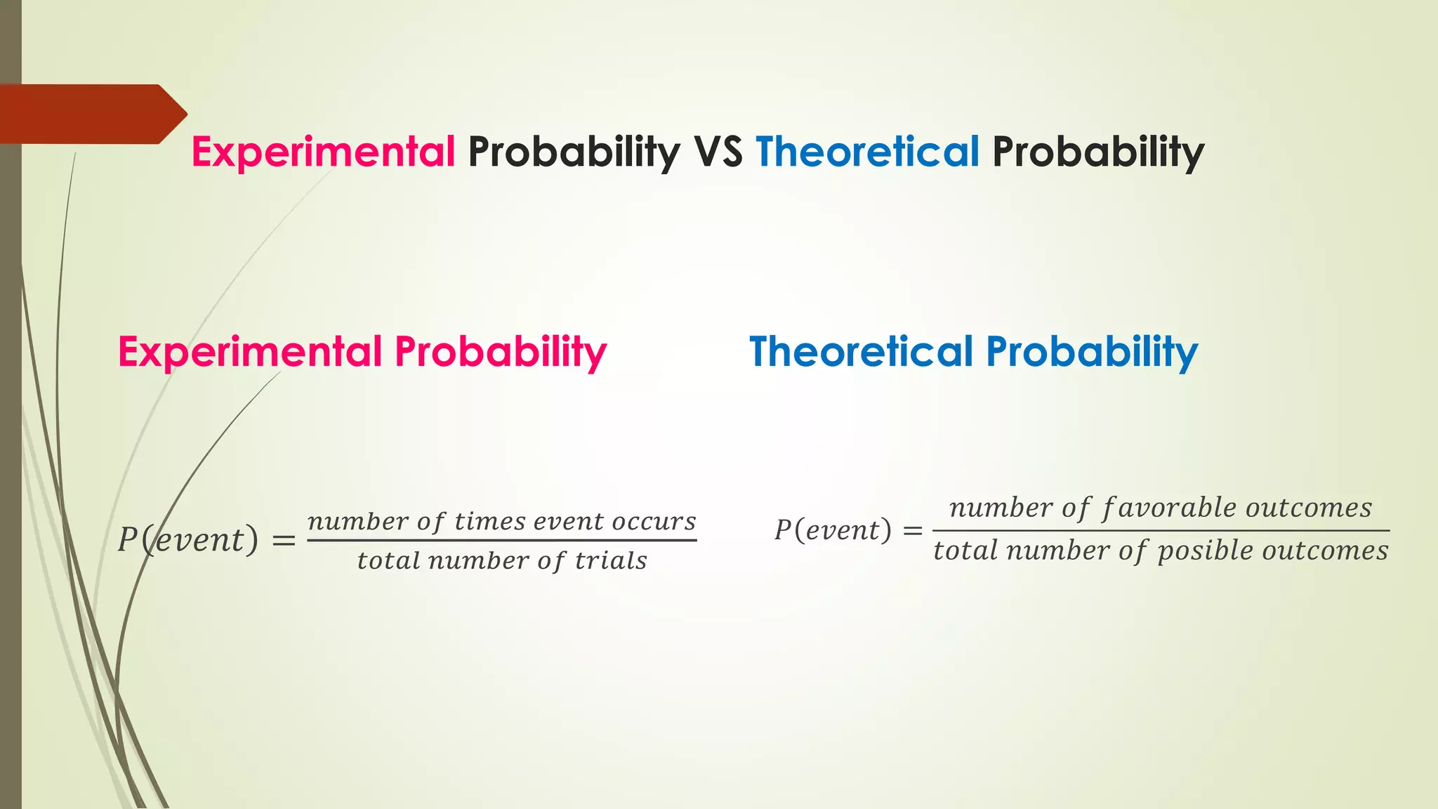 Experimental probability-theoretical-probability | PDF