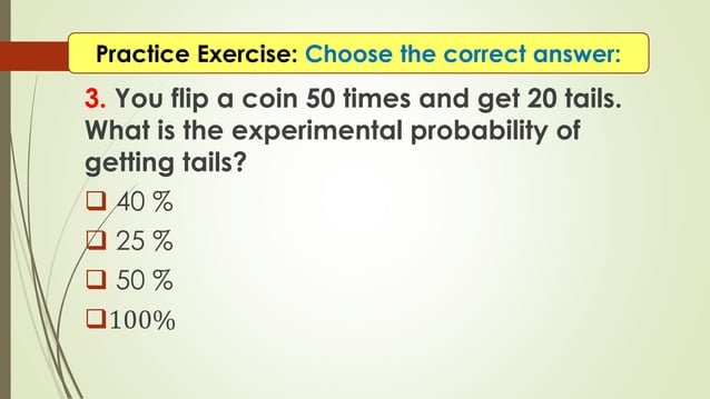 Experimental probability-theoretical-probability | PDF
