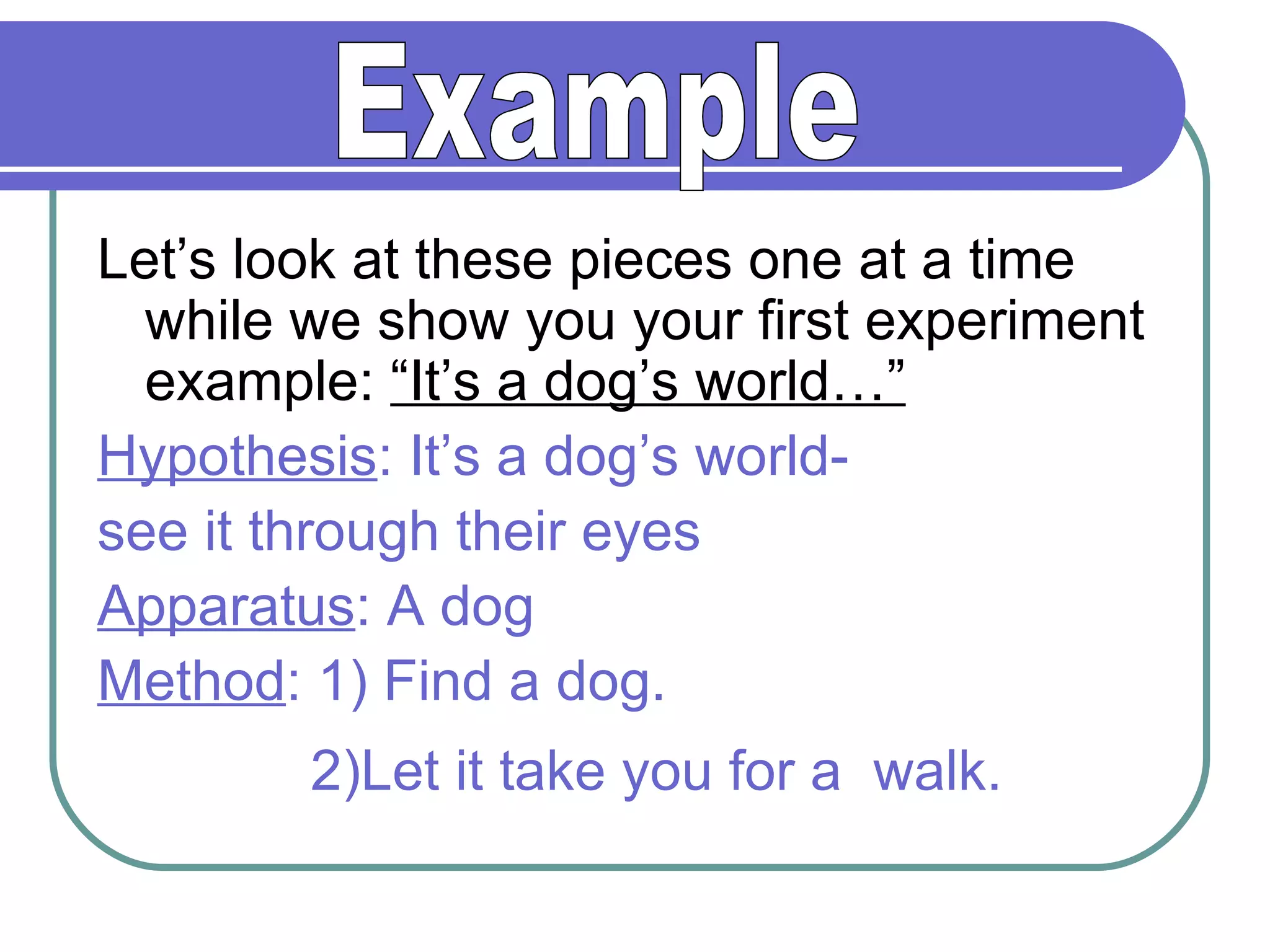 Experimental Travel Tutorial | PPT