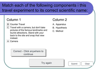 Experimental Travel Tutorial | PPT