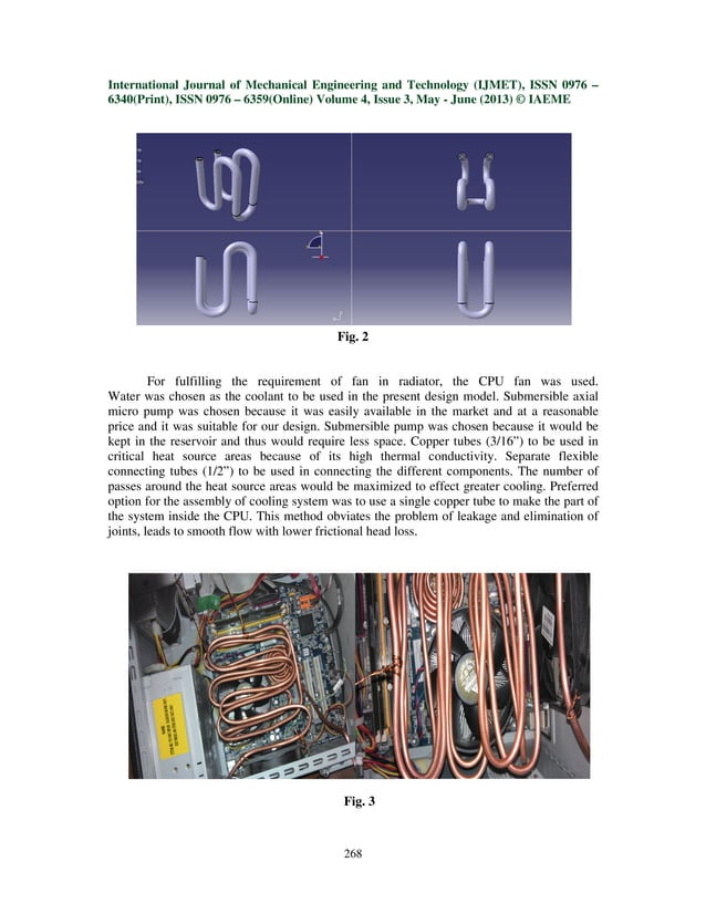 Experimental analysis of liquid cooling system for desktop computers | PDF