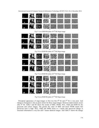 Experimental analysis of matching technique of steganography for greyscale and colour image | PDF
