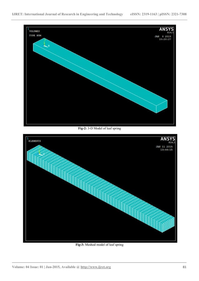 Experimental and fea analysis of composite leaf spring by varying ...