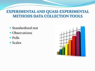 Experimental and quasi experimental methods | PPT