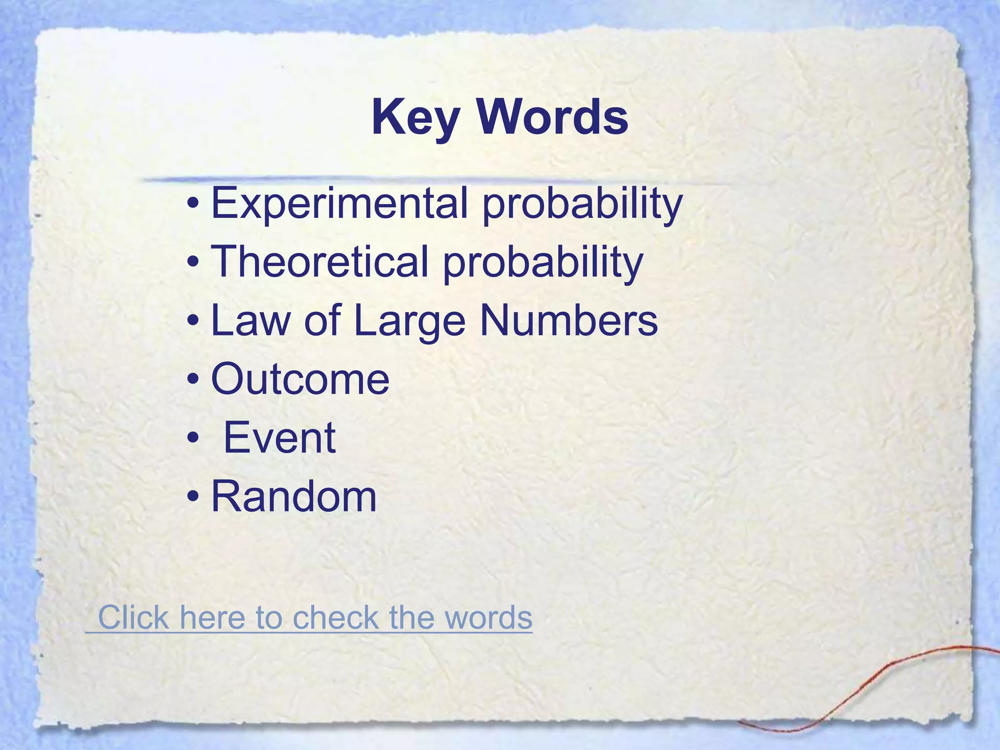 Experimental and Theorethical probability.ppt