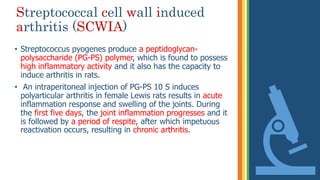 Experimental animal models of rheumatoid arthritis. | PPTX