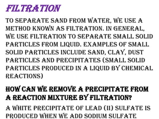 Experimental chemistry- part 1 | PPSX | Chemistry | Science