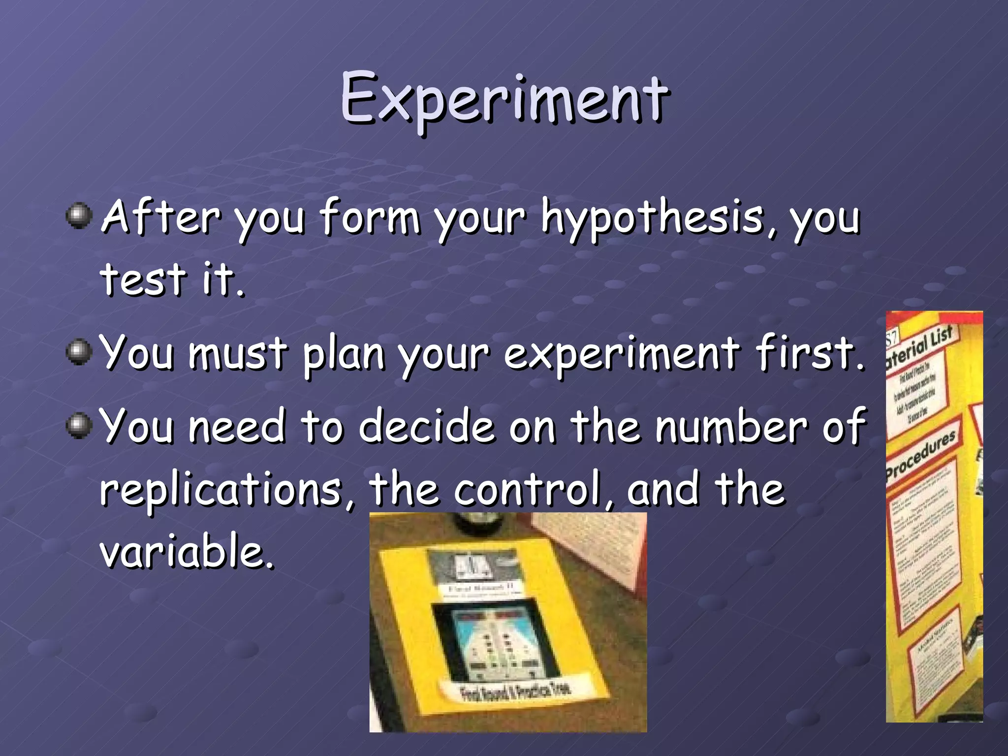 Experimental Design | PPT