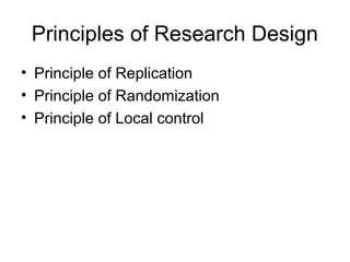 Experimental design | PPT | Science