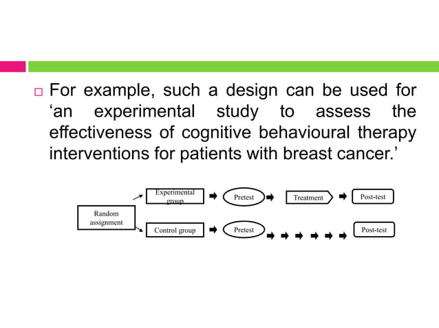 Experimental research design | PPTX | Science