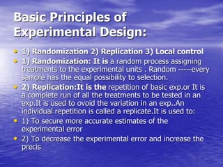 Experimental Design | PPT