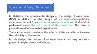Experimental Design.pptx | Physics | Science