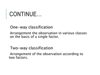 Basic Concepts of Standard Experimental Designs ( Statistics ) | PPT