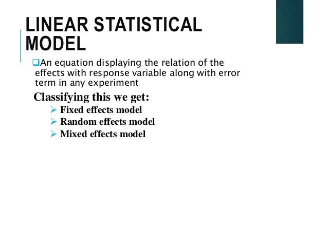 Basic Concepts of Standard Experimental Designs ( Statistics )