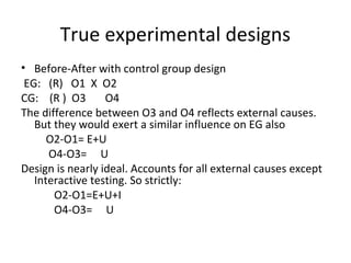 Experimental+designs | PPT
