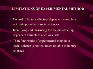 Experimental designs | PPT